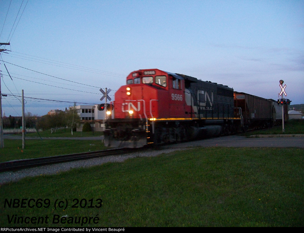 CN 9566 on the 559 West